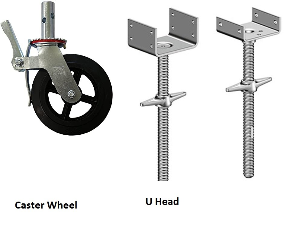 Caster Wheel/ U Head